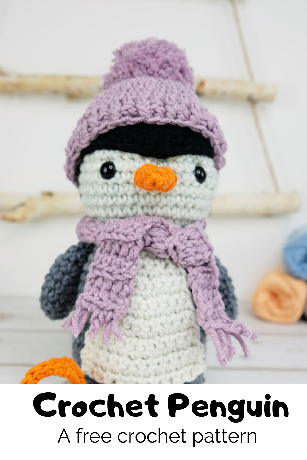 Crochet an amgurumi penguin - Easy and cute crochet penguin pattern